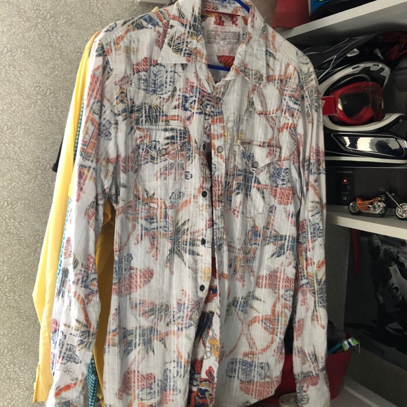 Guess | Shirts | Mens Guess Button Up With The Faded Look | Poshmark